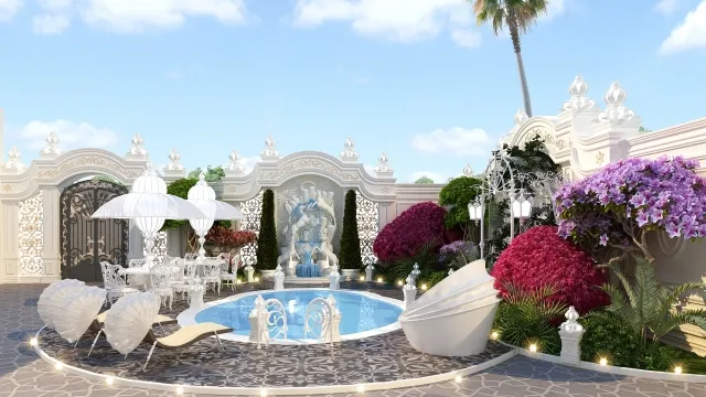 Landscape design Saudi Arabic