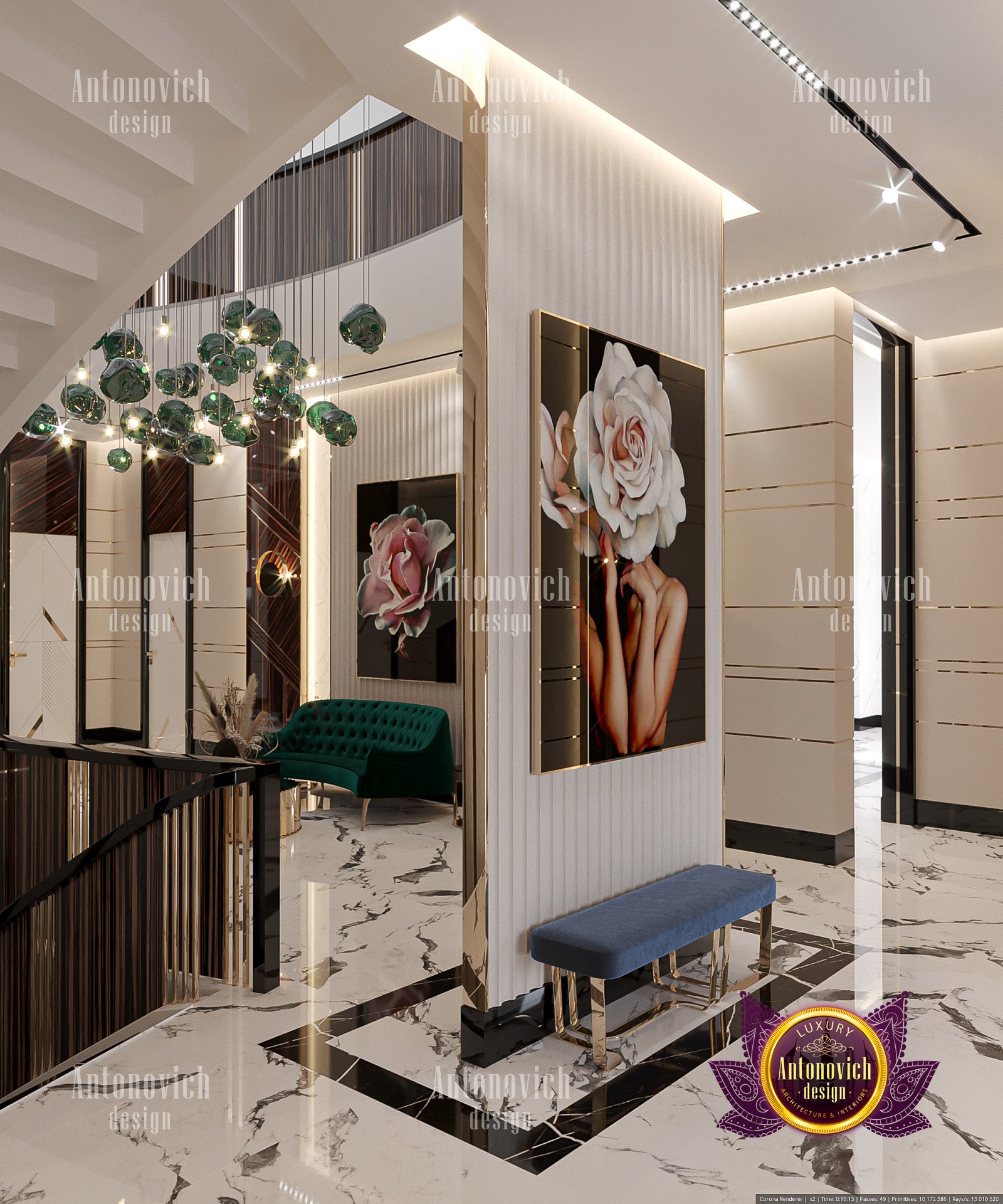 Exquisite interior design