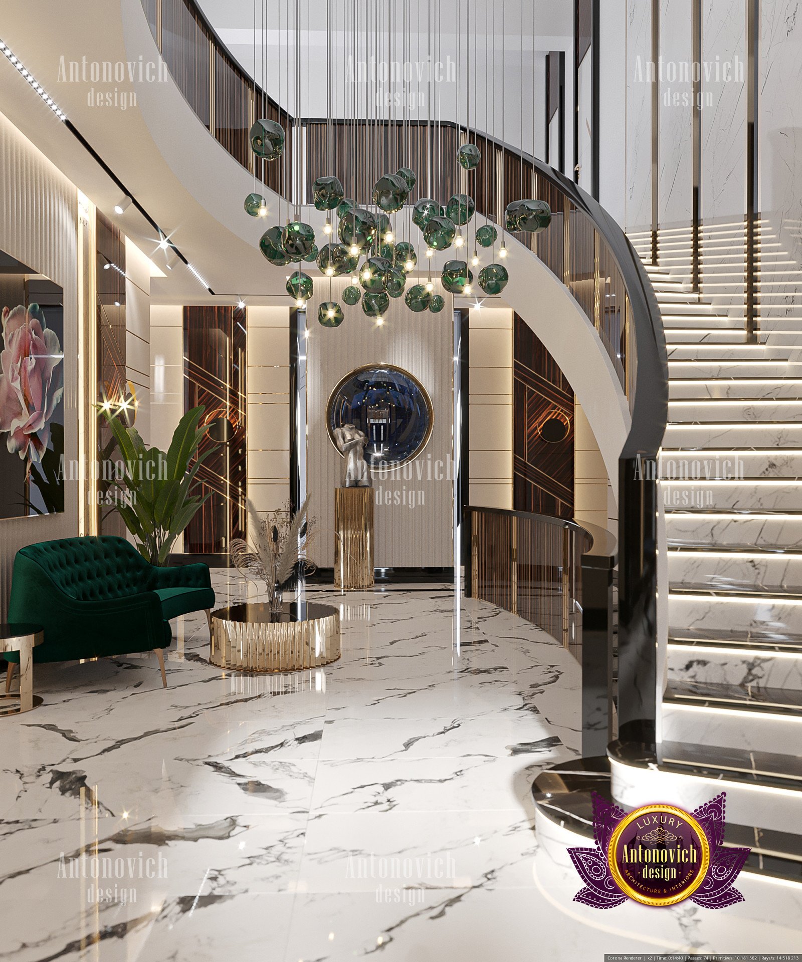 Exquisite interior design