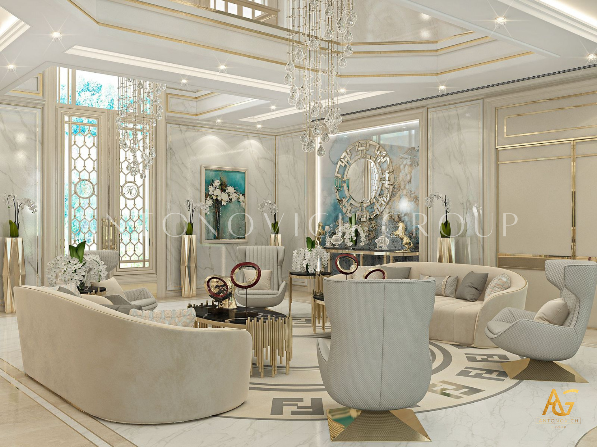 best interior designers in Riyadh for Luxury Modern Concept