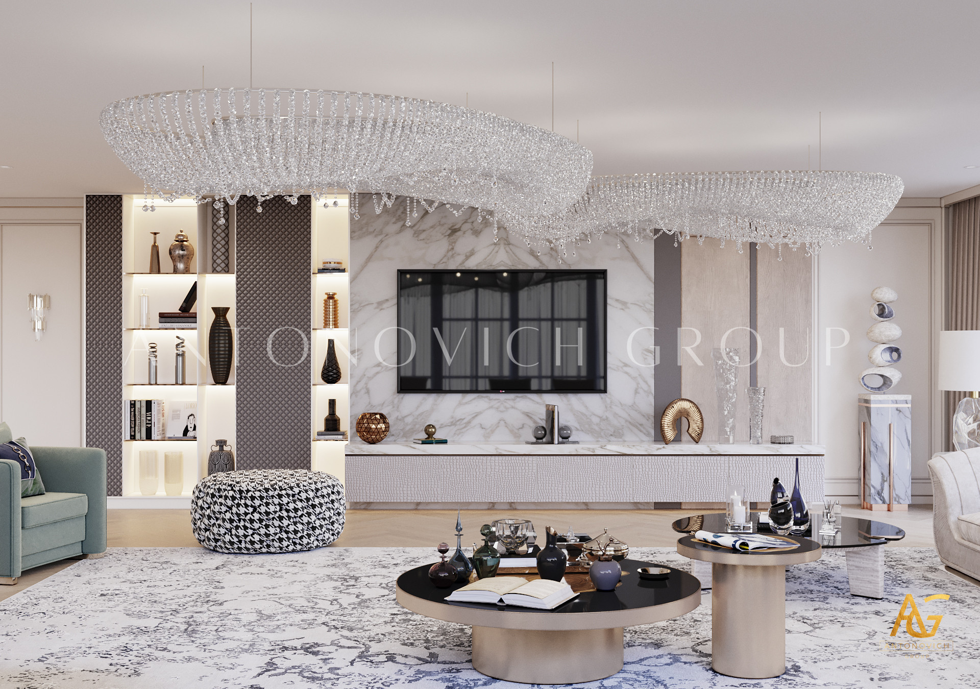 Creative and Superb Apartment Design Idea in Dubai from the best designers