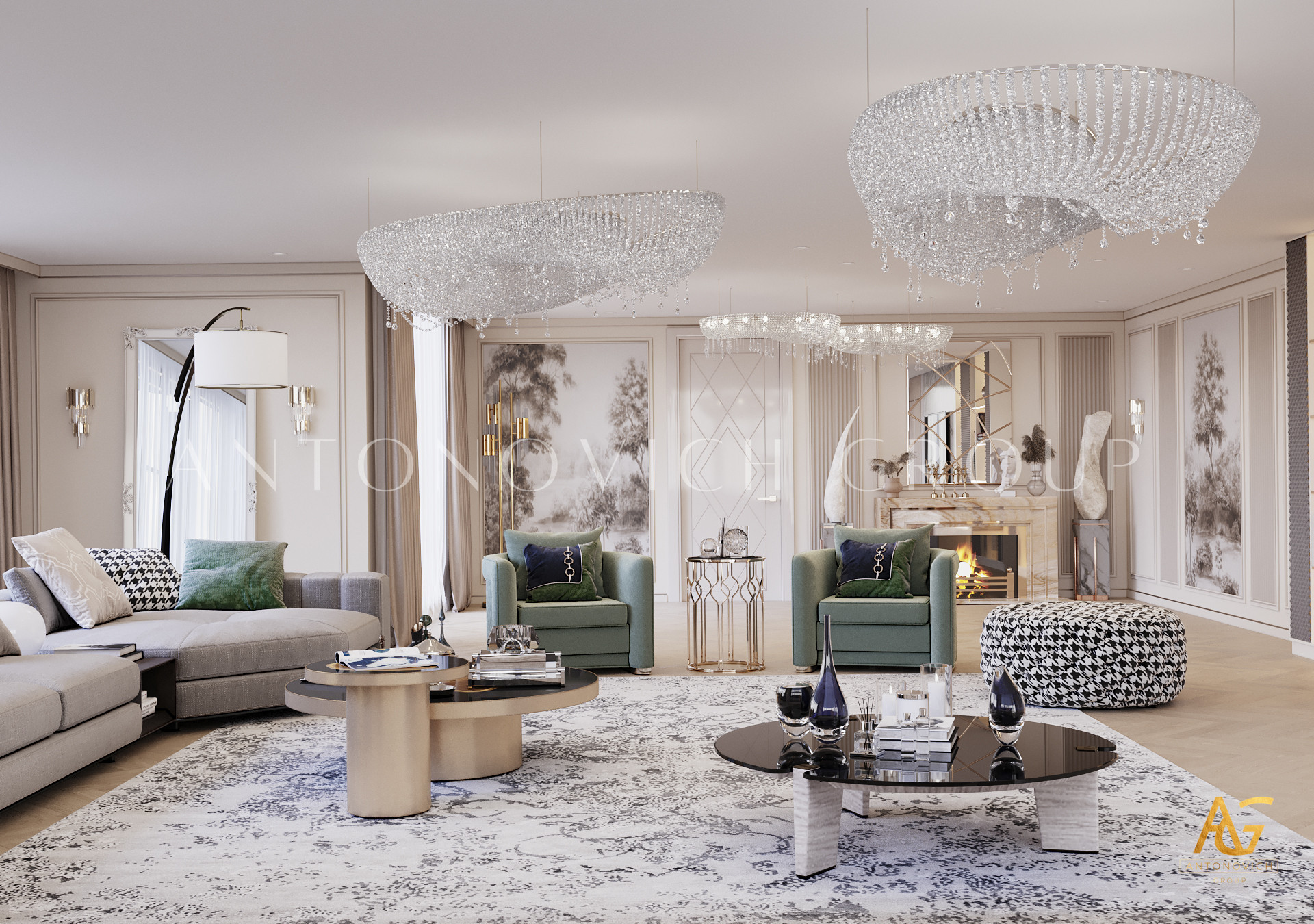 Creative and Superb Apartment Design Idea in Dubai from the best designers