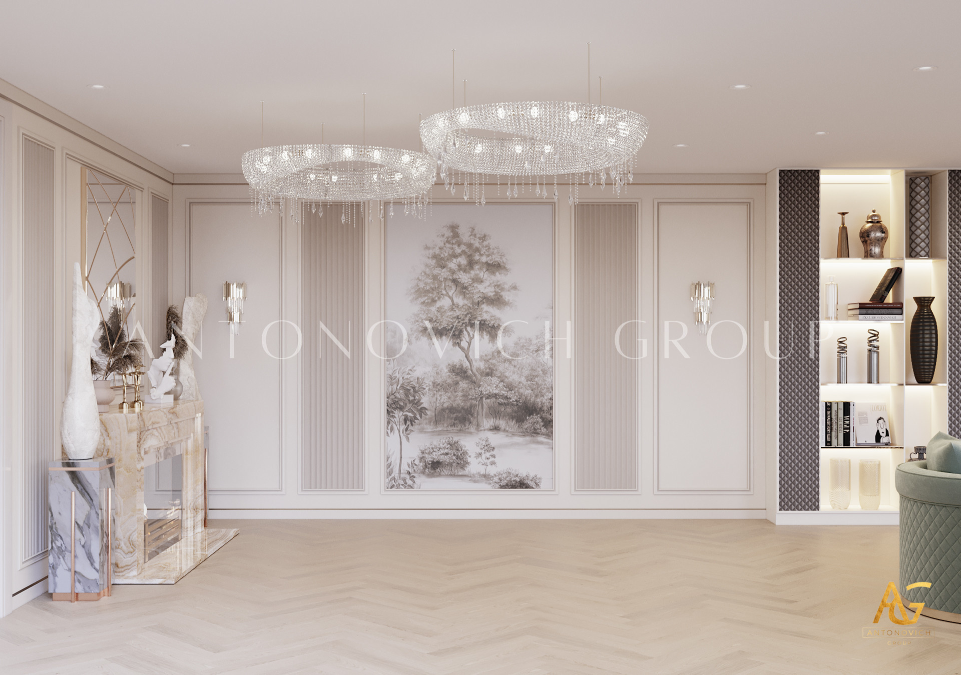 Creative and Superb Apartment Design Idea in Dubai from the best designers