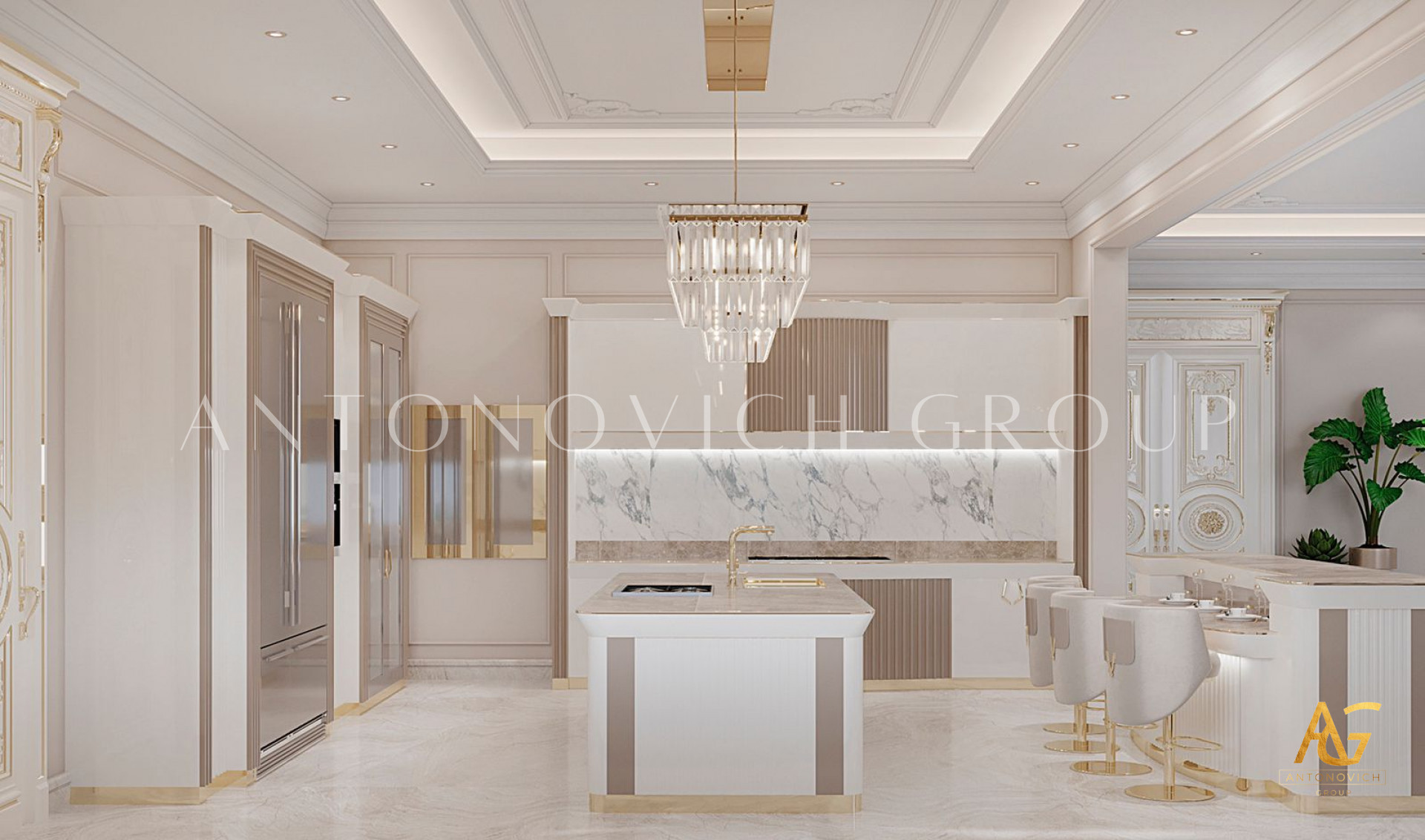 THE NEW LUXURY-MODERN KITCHEN INTERIOR DESIGN