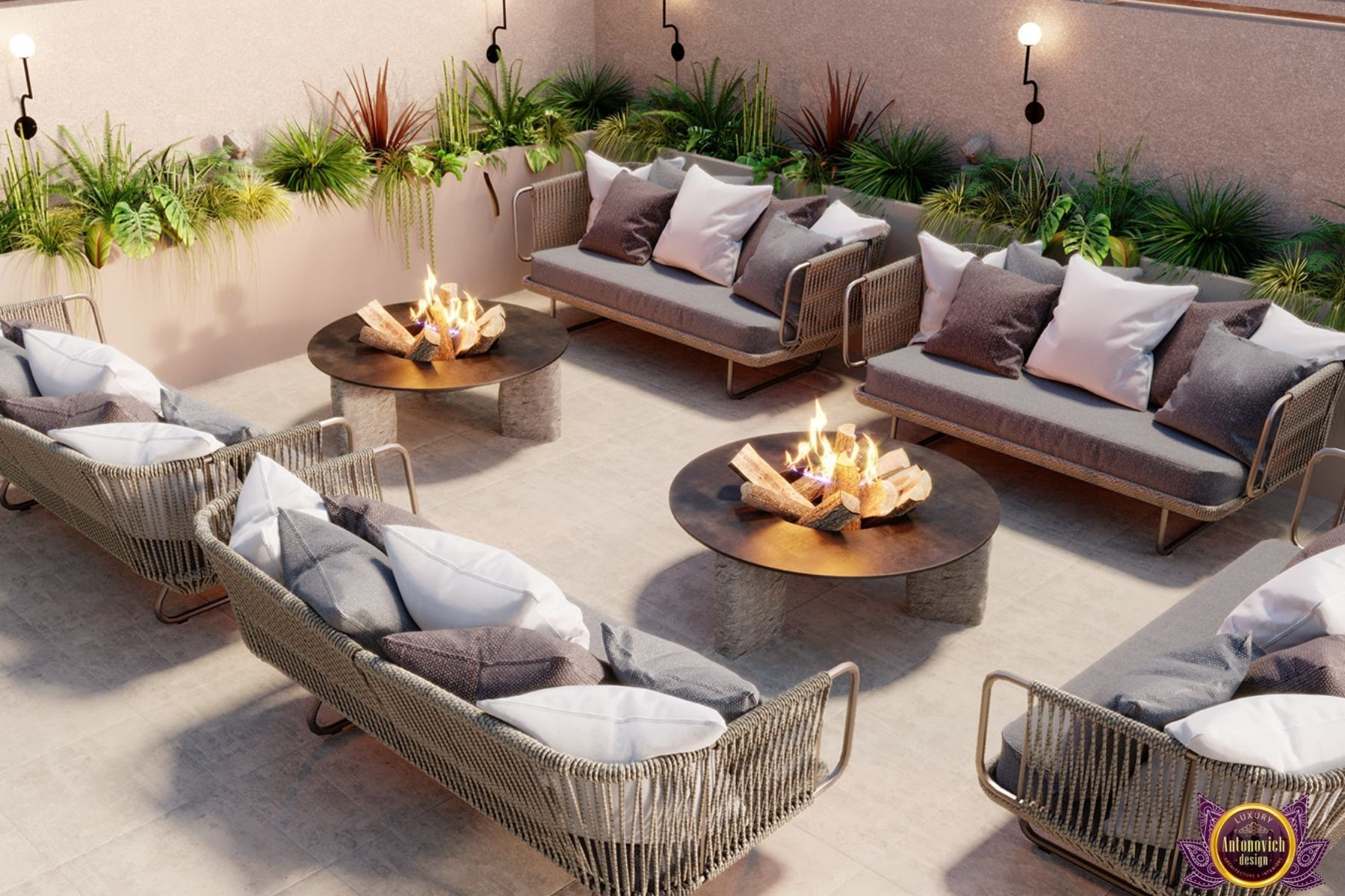 VENETO DAMAC HILLS VILLA LANDSCAPE