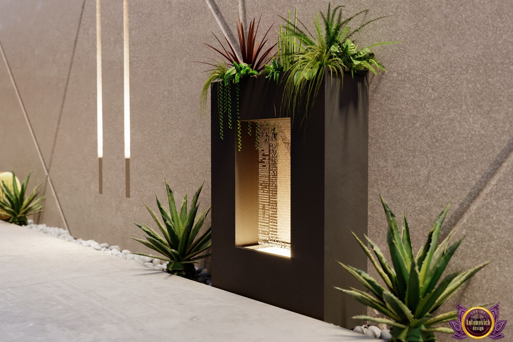 VENETO DAMAC HILLS VILLA LANDSCAPE