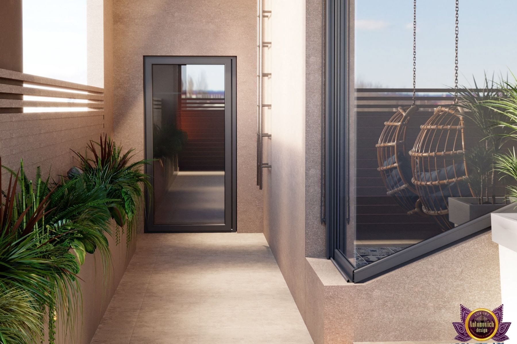 VENETO DAMAC HILLS VILLA LANDSCAPE