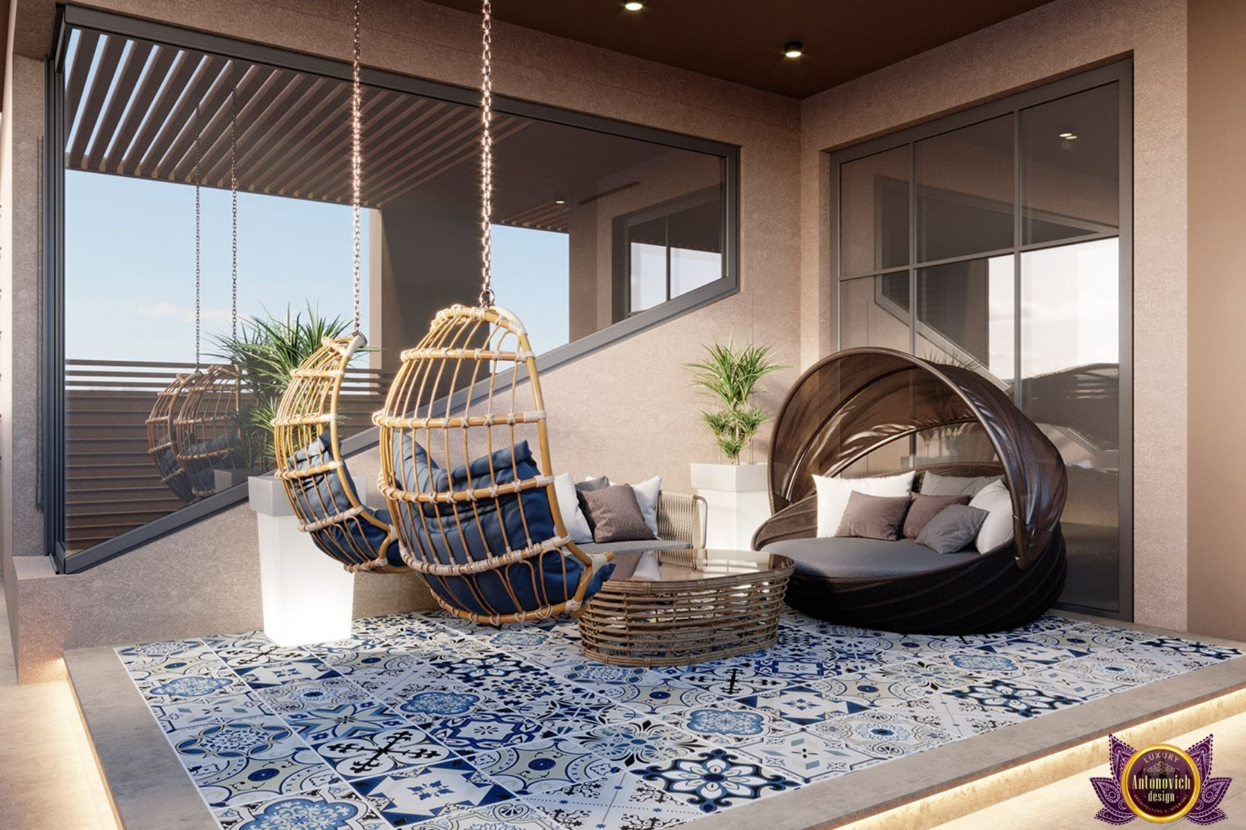 VENETO DAMAC HILLS VILLA LANDSCAPE