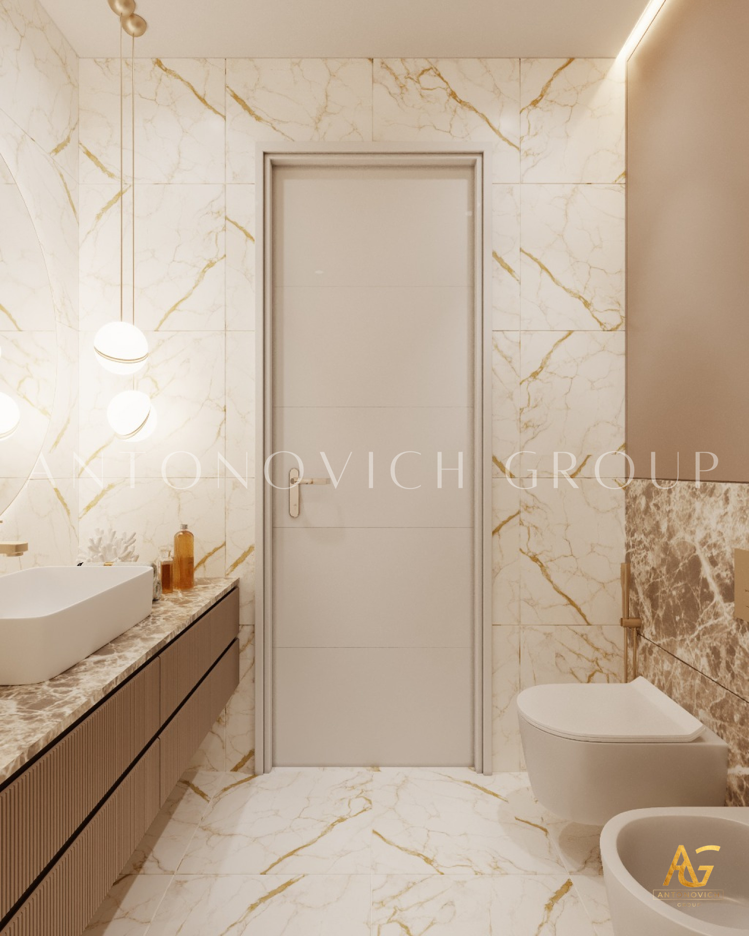 ELEGANT BATHROOM INTERIOR DESIGN EXECUTION