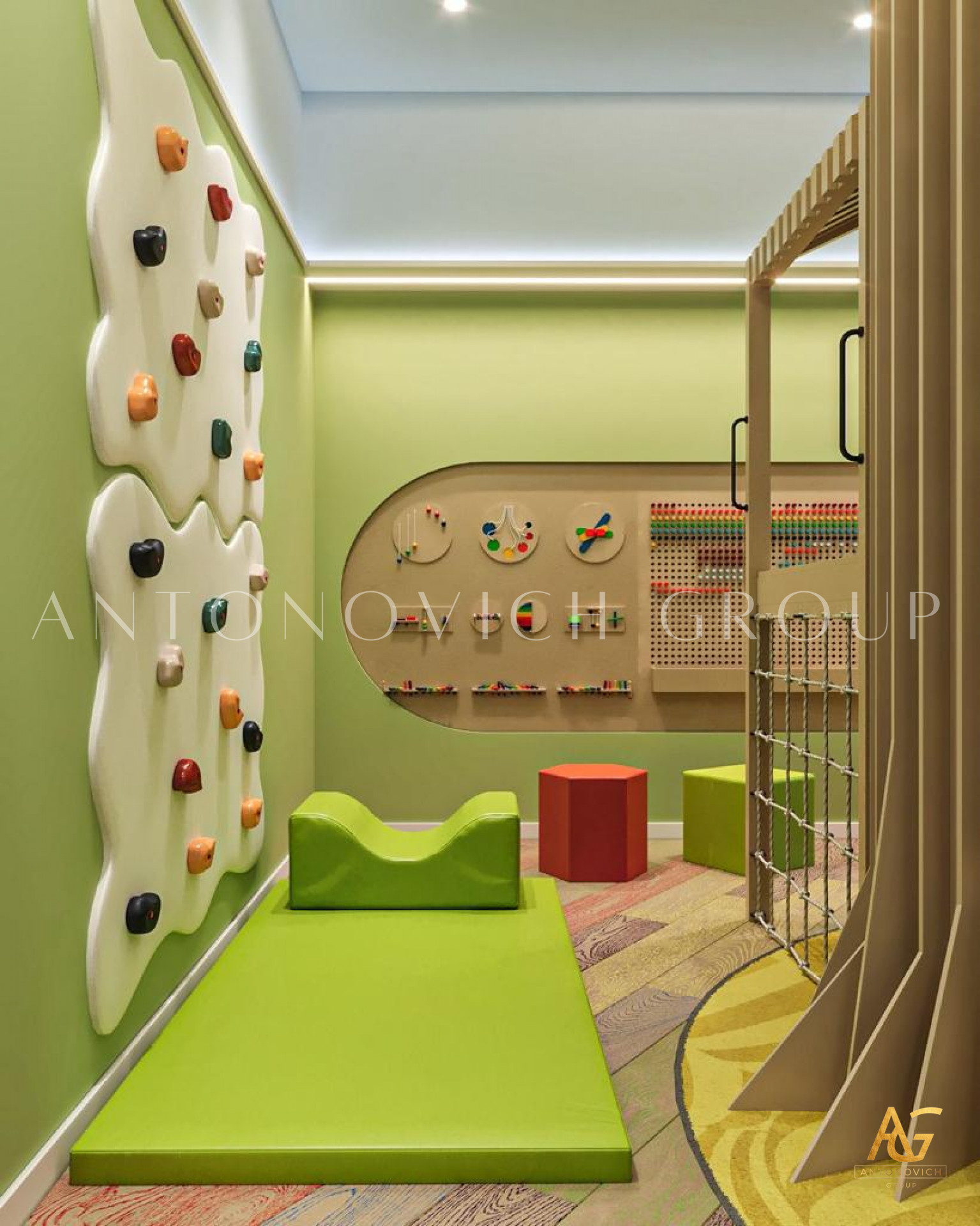 WHIMSICAL WONDER: ENCHANTING KIDS PLAYROOM INTERIOR DESIGN AND FIT-OUT