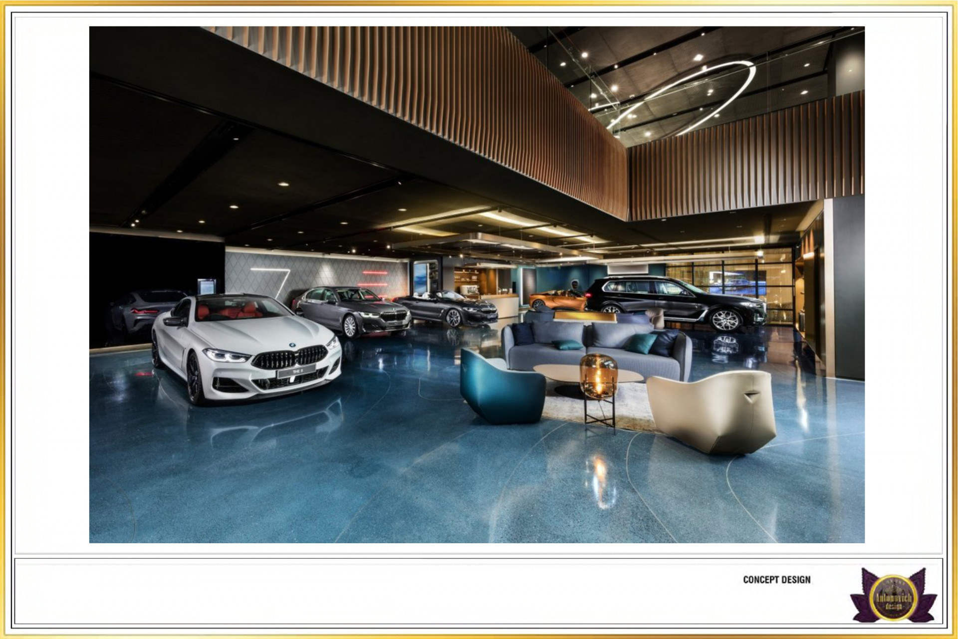 Interior Design for Retail – Car Showroom