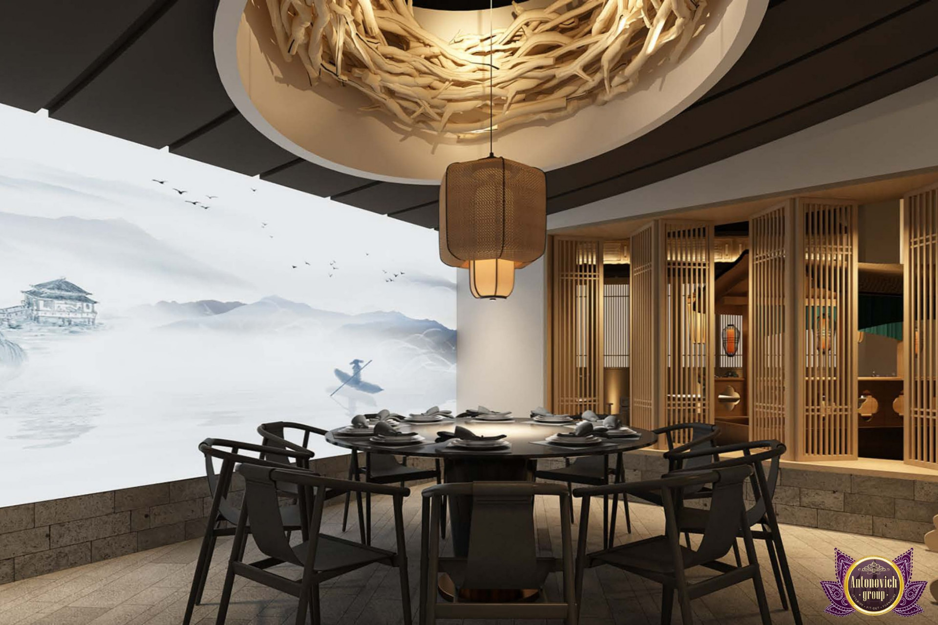 DESIGNING A CHINESE RESTAURANT