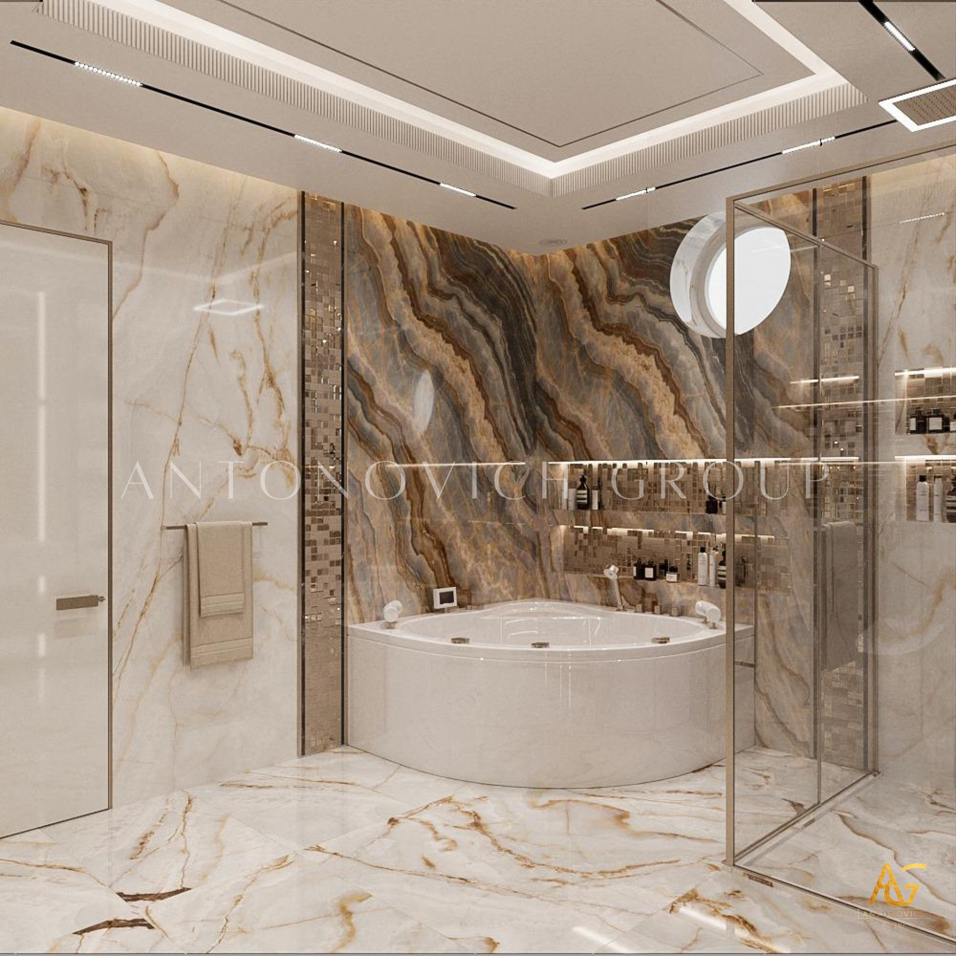 Oceana Adriatic, Palm Jumeirah, Dubai: Modern Apartment Interior Design & Fit-Out Execution