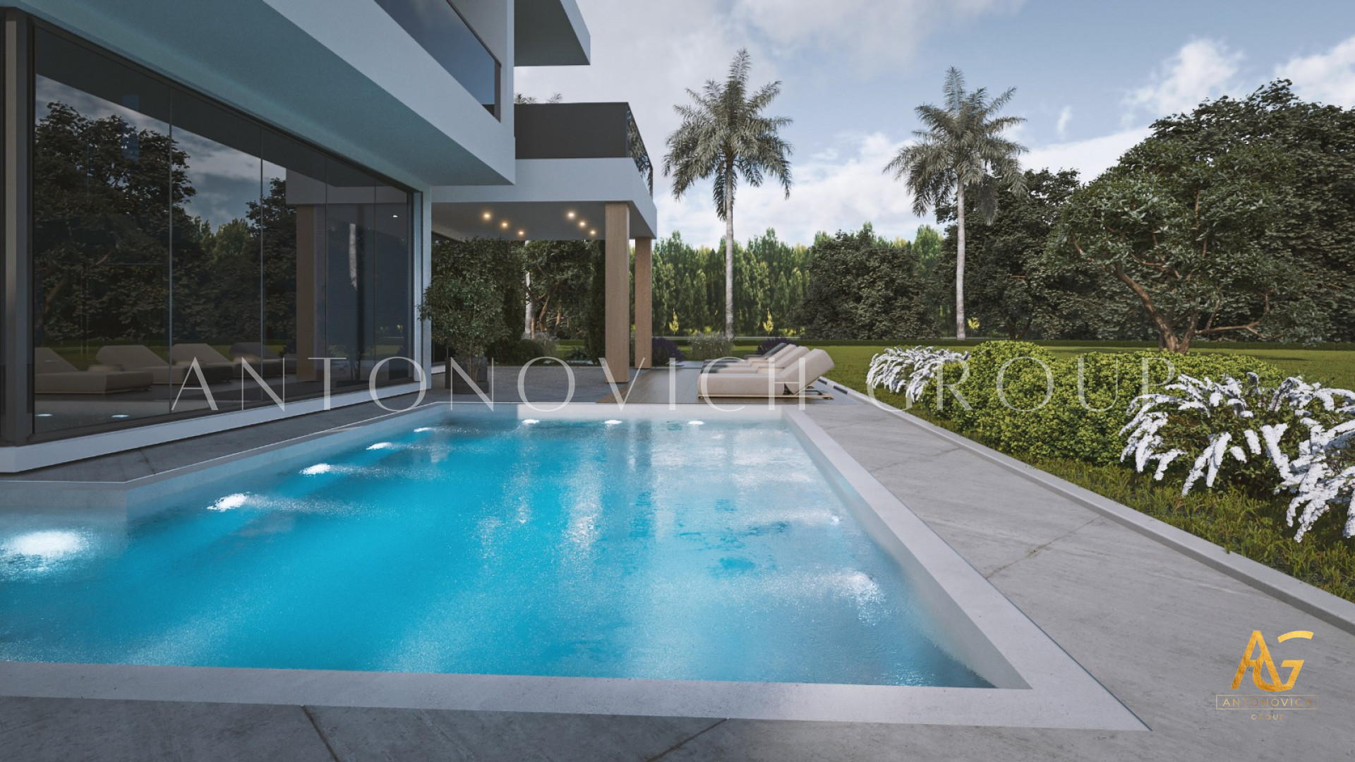 Finest Modernity in Exterior Design for Grand Villas