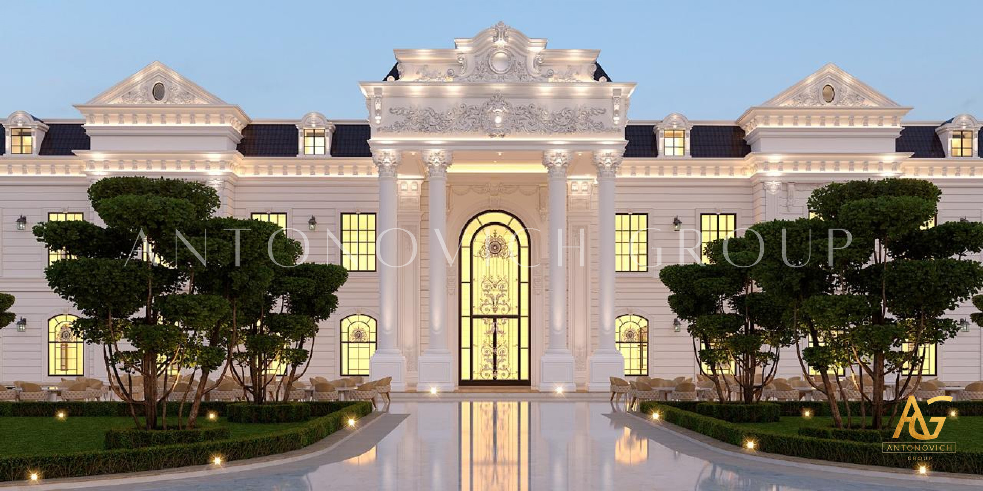 Presidential Palace Exterior Design: Antonovich Group's Crowning ...