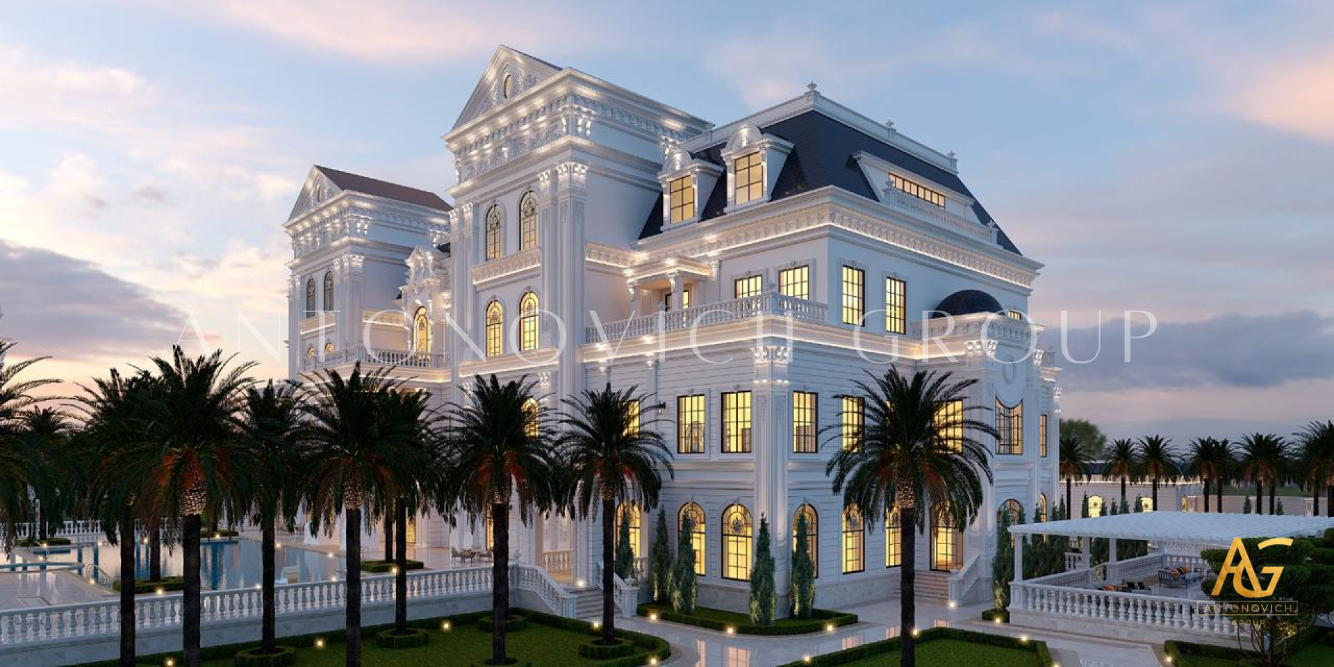 Presidential Palace Exterior Design: Antonovich Group's Crowning ...
