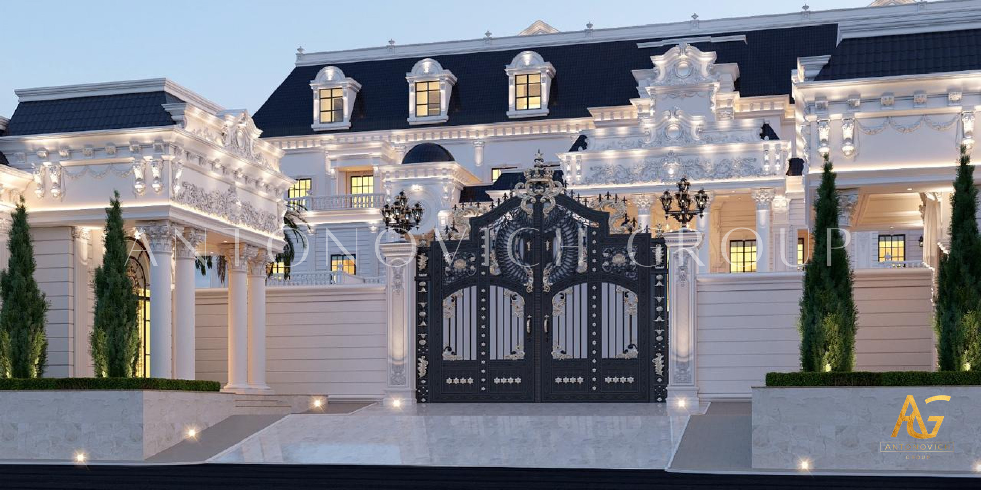 Presidential Palace Exterior Design: Antonovich Group's Crowning ...
