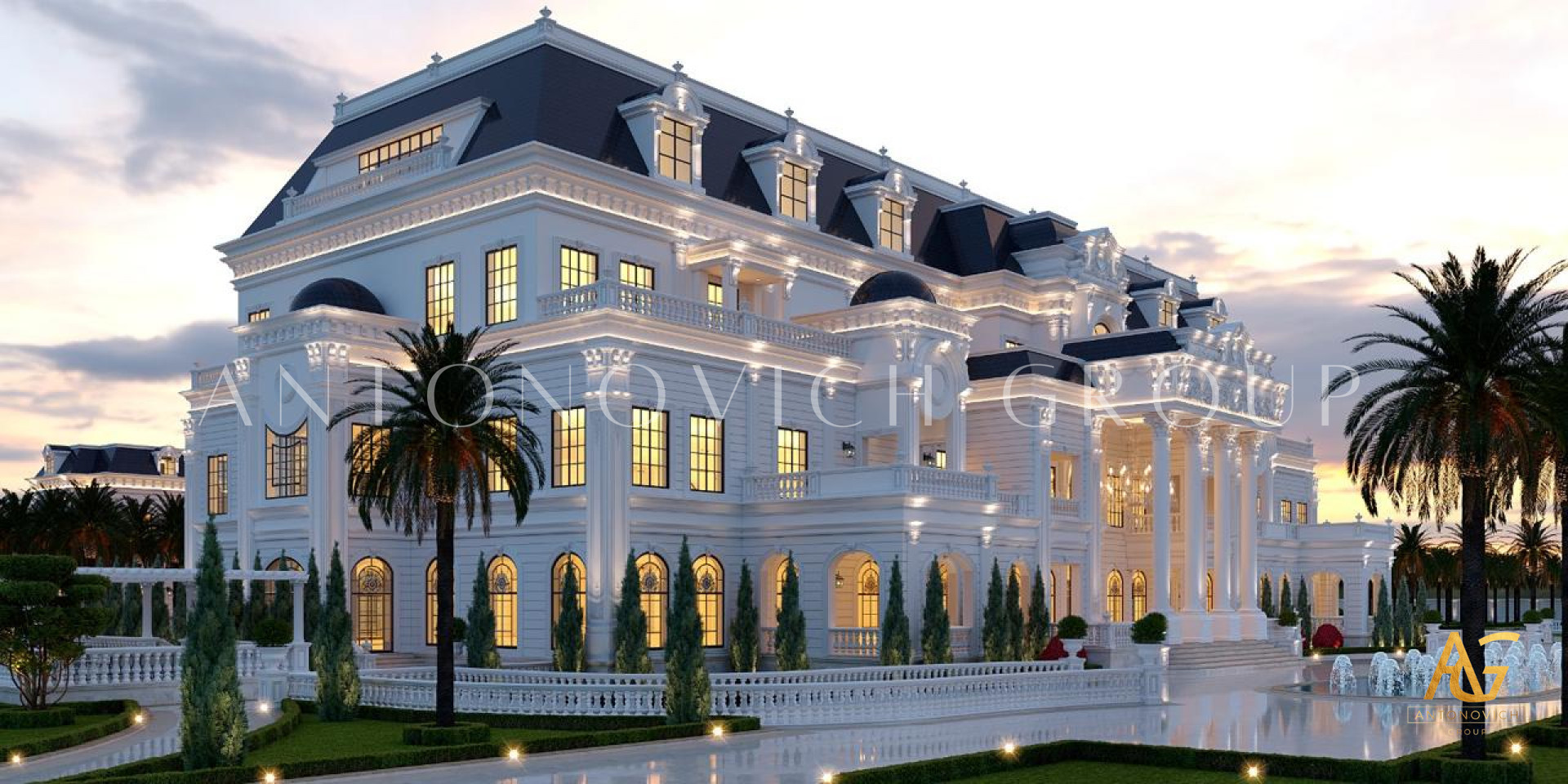 Presidential Palace Exterior Design: Antonovich Group's Crowning ...