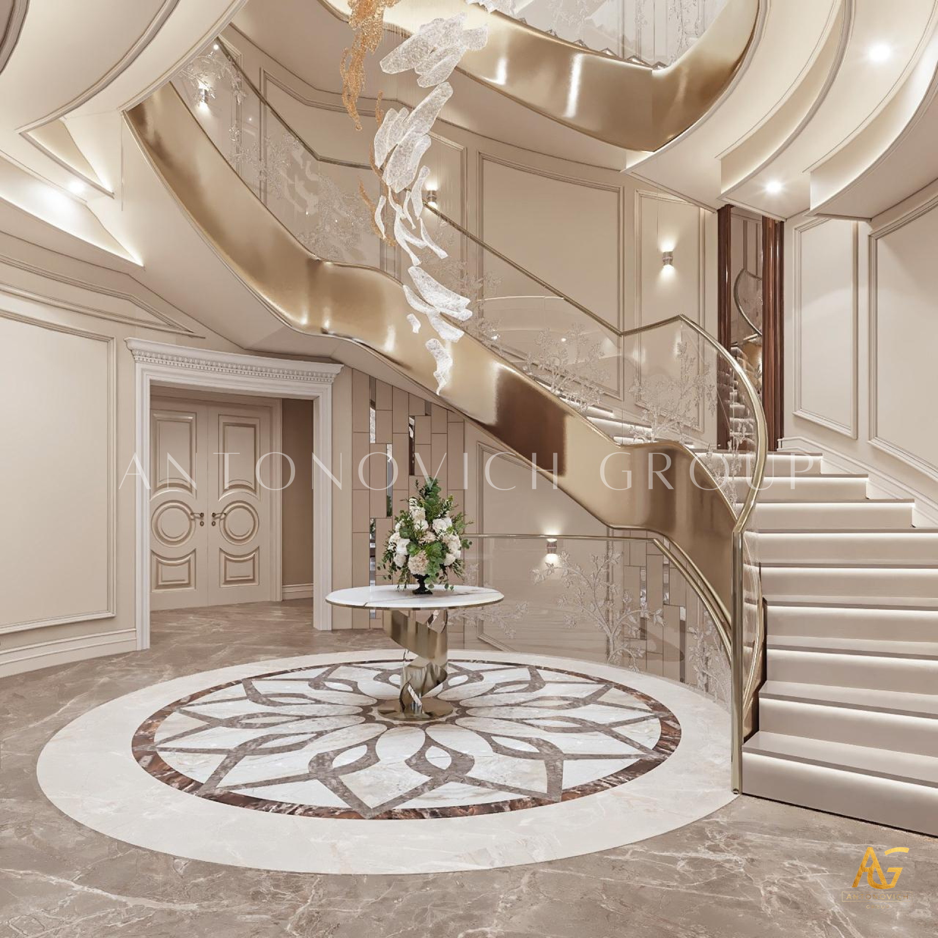 Interior design luxury villa in Congo