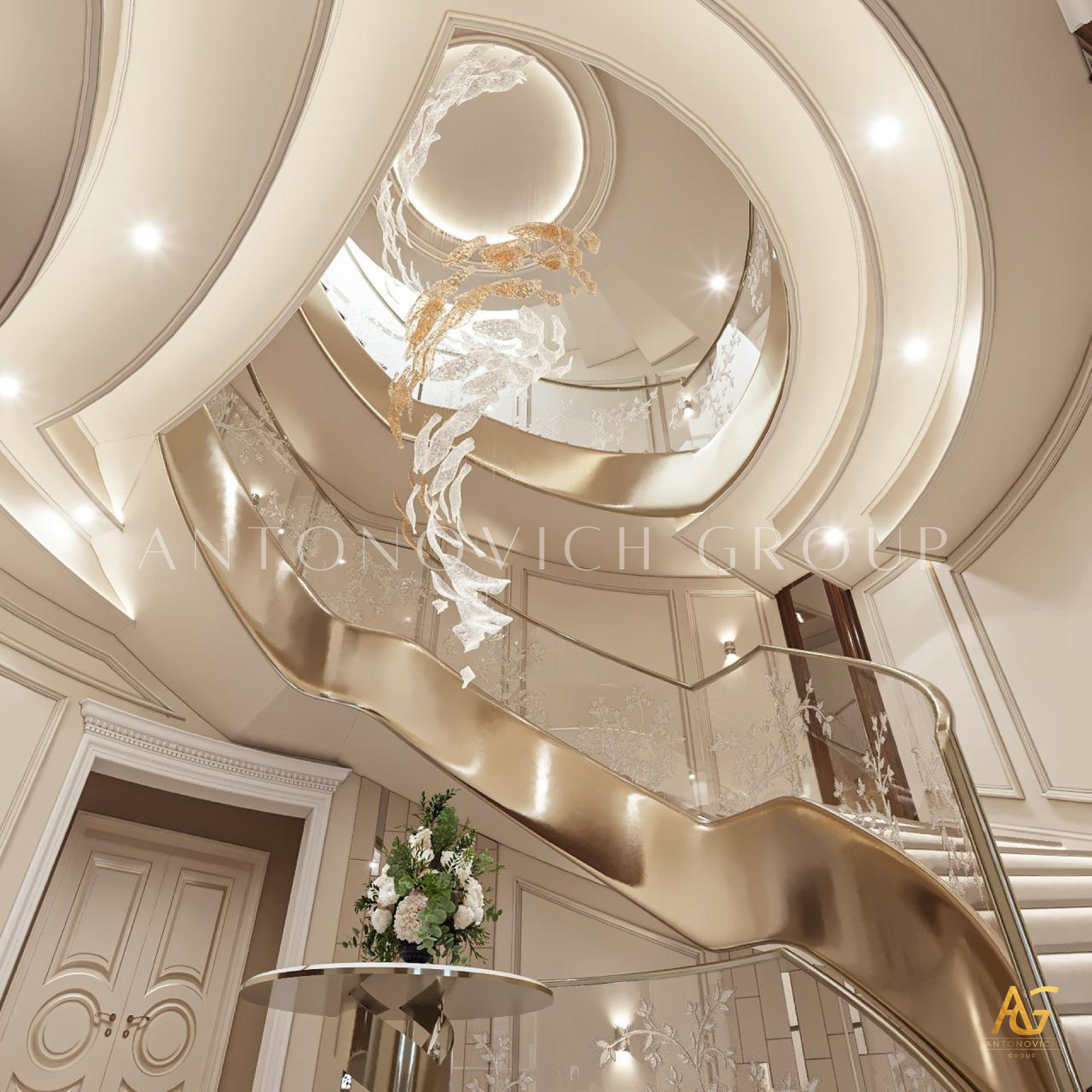 Interior design luxury villa in Congo