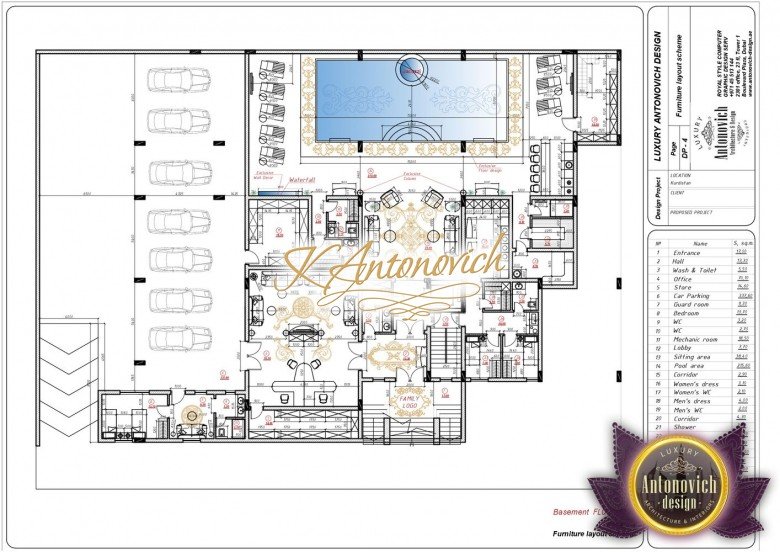 Layout design in Doha