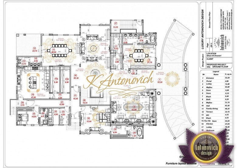 Layout design in Doha