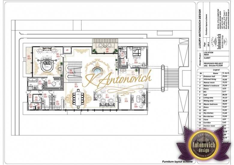 Layout design in Doha