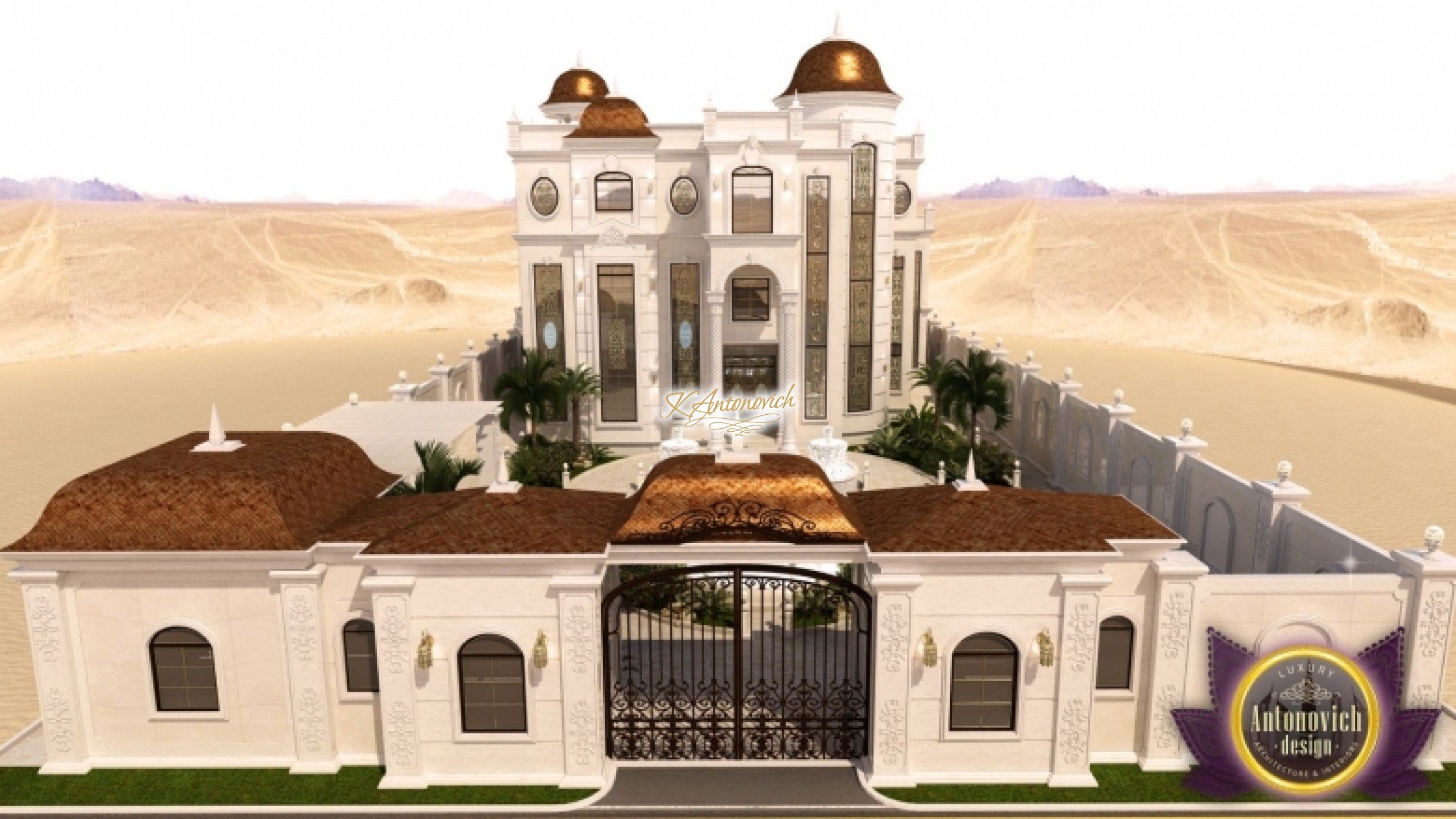 Exterior design in Riyadh