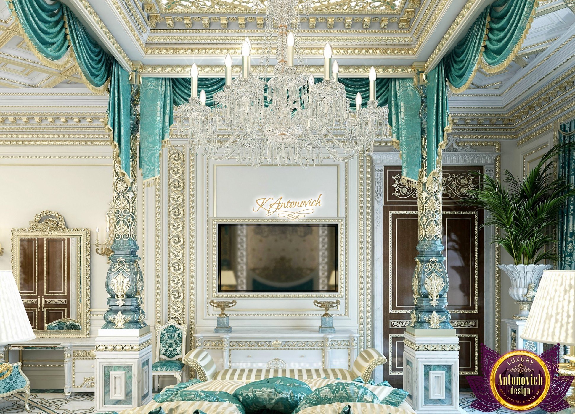 Best luxury Royal Master bedroom design ideas