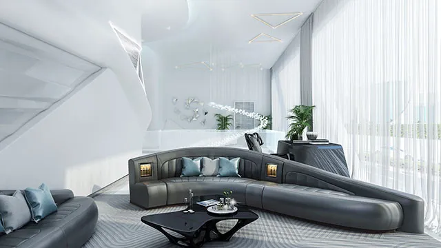 Modern smart villa in Dubai Jumeirah Private Villa