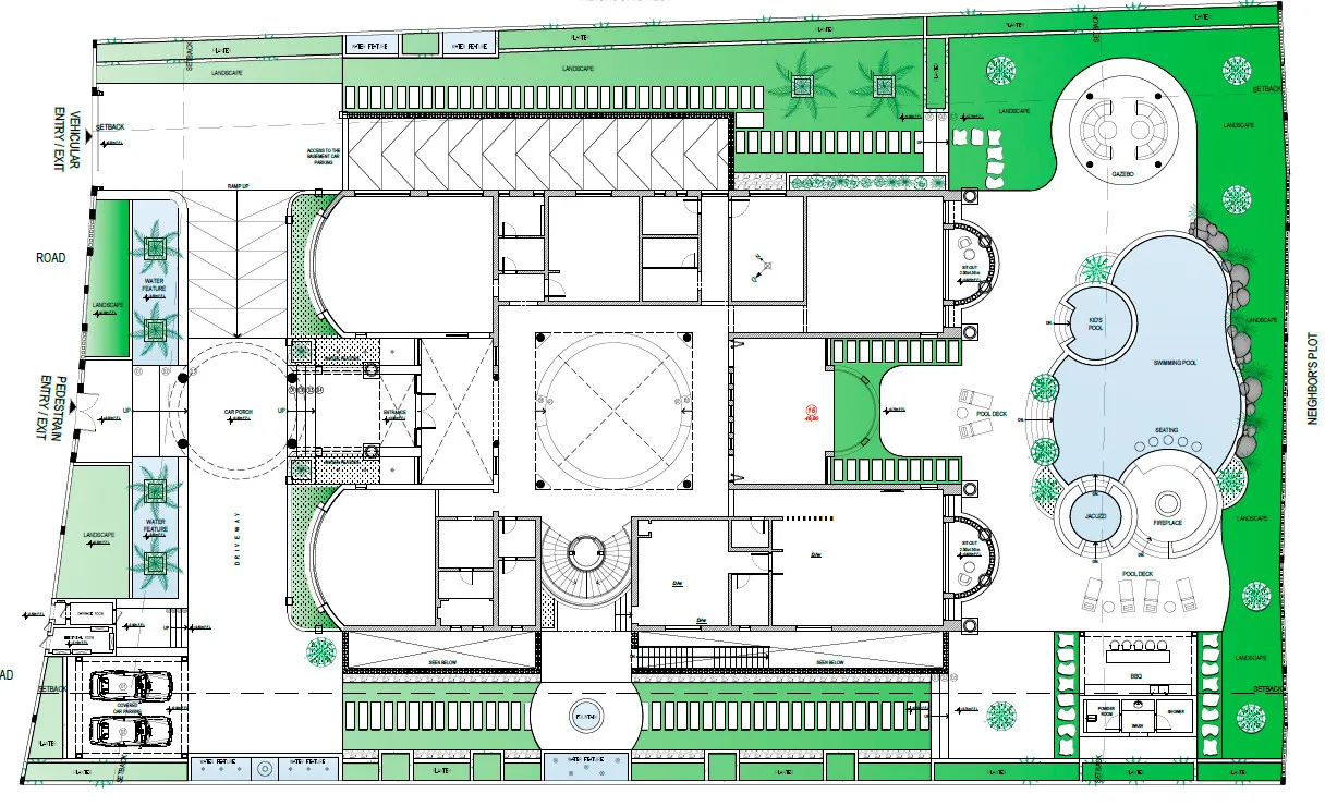 Royal House Plan Abu dhabi