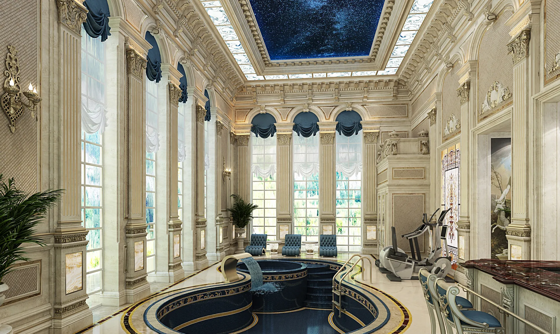 Classical Swimming Pool Design