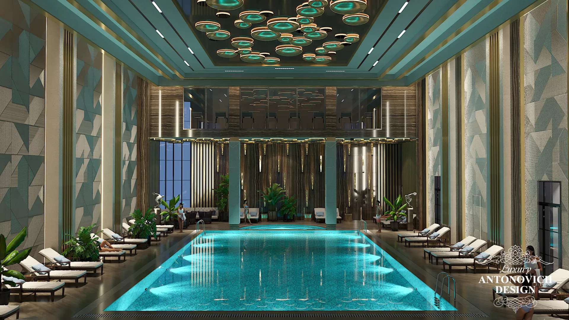 Stunning Swimming Room Design