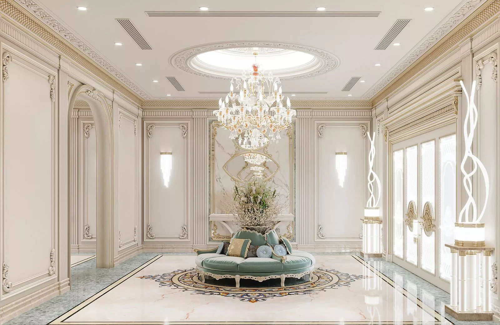 How to decorate a Luxurious Entrance Design