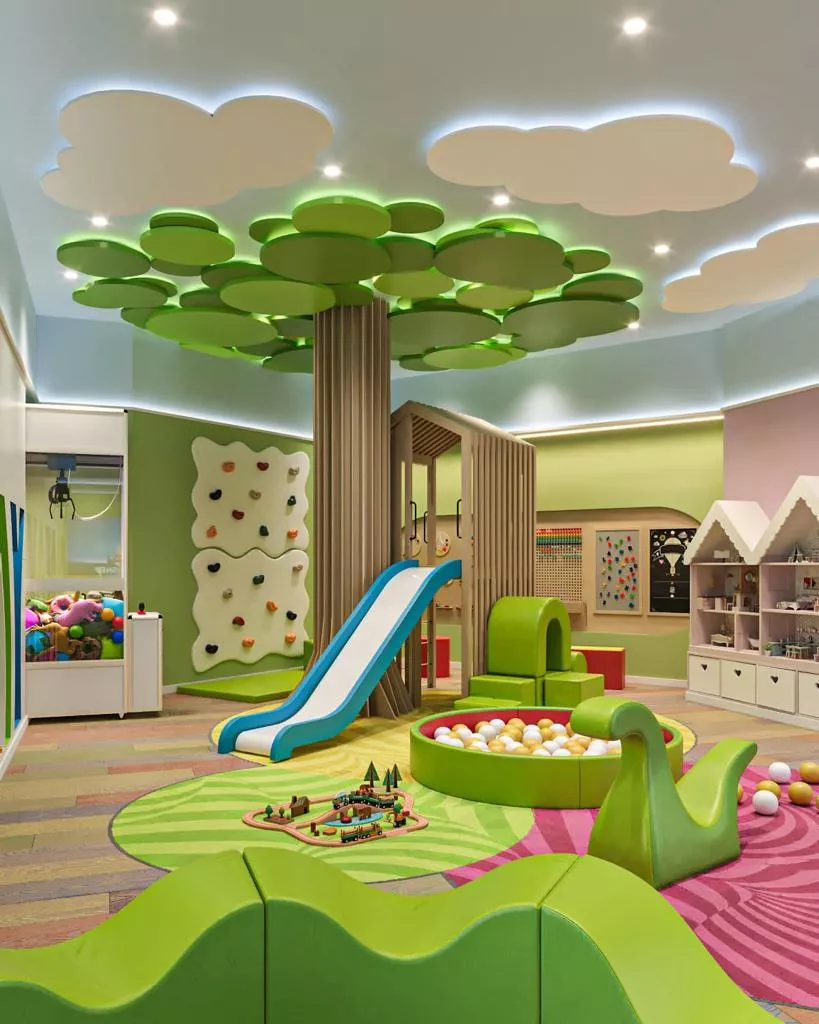 WHIMSICAL WONDER: ENCHANTING KIDS PLAYROOM INTERIOR DESIGN AND FIT-OUT
